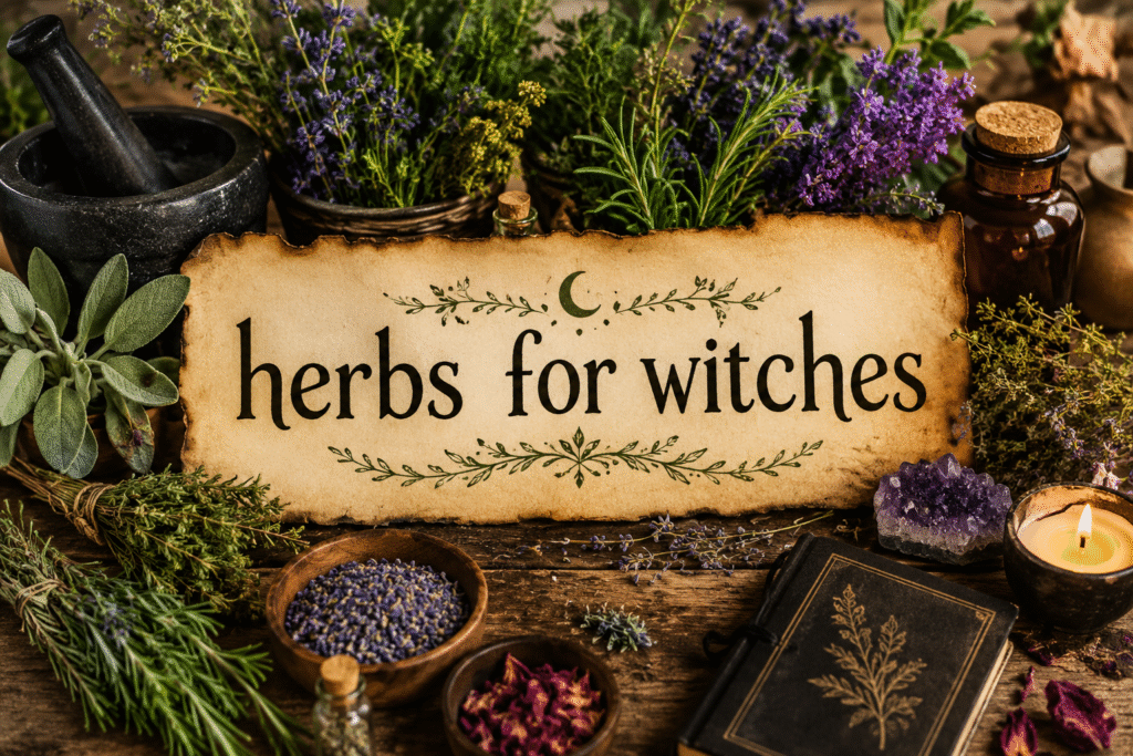 20 Powerful Herbs Used by Witches for Protection, Love, Luck, and ...